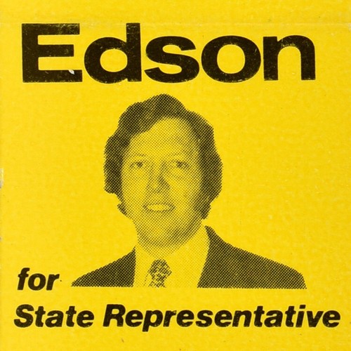 1970s Elect Edson For State House Representative Congress Political ...