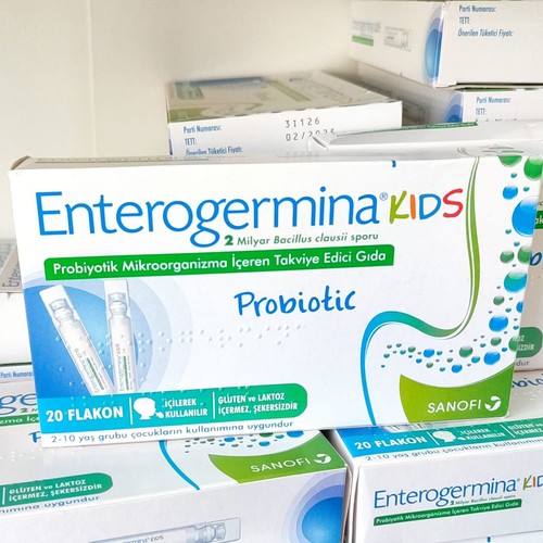 Enterogermina Kids 20 Vials Each Pack Bacillus Clausii Probiotic 2 ...