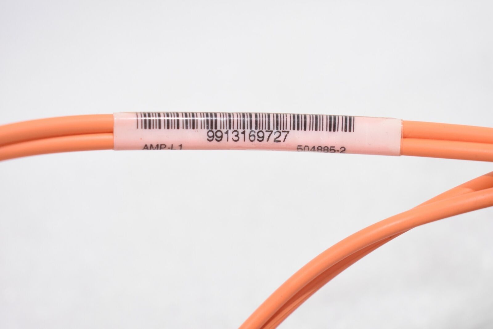 TYCO AMP 504885-2 FIBER OPTIC CABLE, SC/SC DUPLEX, 2 METER, AMP-L1 ...