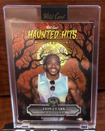 2025 Wild Card HAUNTED HITS Multi-Sport ZION CLARK Monster Hunt RC RARE ...