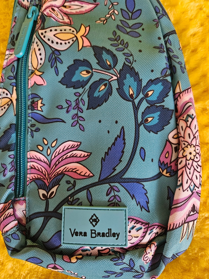 VERA BRADLEY PEACOCK GARDEN COMPACT SLING BACKPACK*BEAUTIFUL PASTEL ...