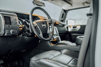 2009 2008 Hummer H2 Two Front Seats and Rear Bench Seat in Black ...