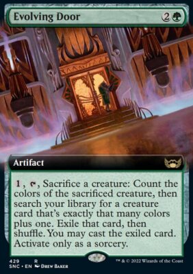 MTG Magic the Gathering Evolving Door (429/484) Streets of New Capenna ...