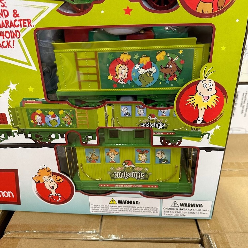 The Grinch Holiday Express Train 36 piece Collectors Edition | eBay