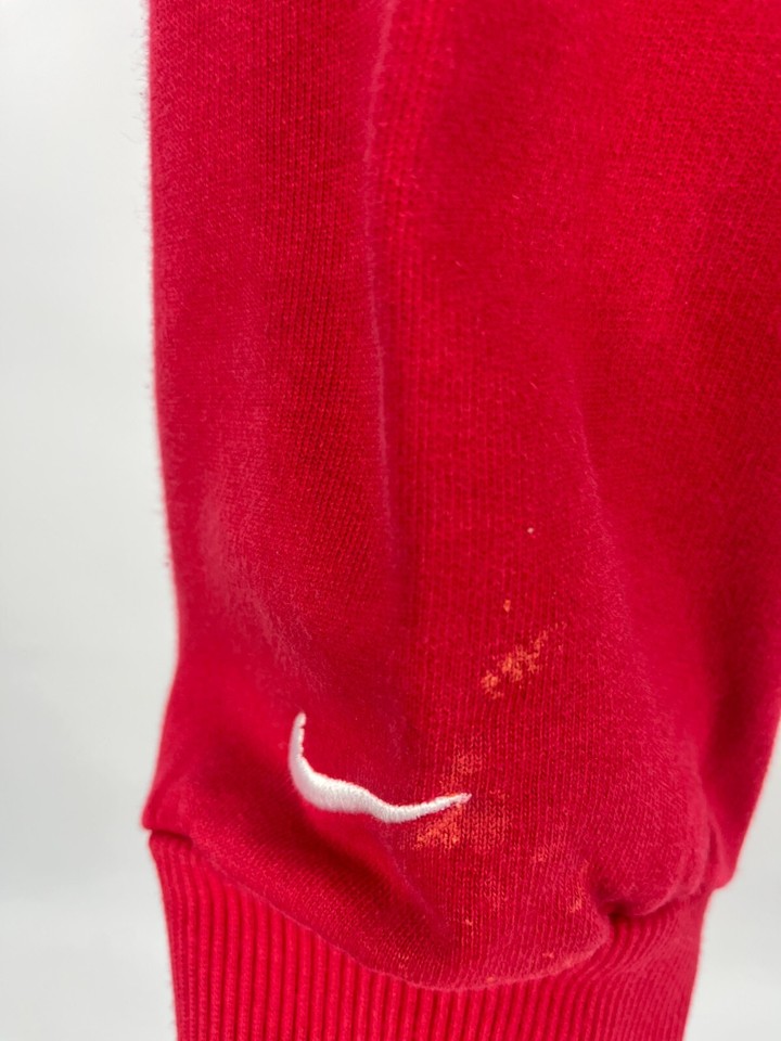 Nike Vintage 90s Spell Out Sweatshirt Size XL Red | eBay
