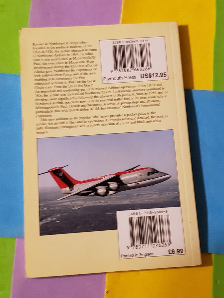 NORTHWESY AIRLINES, GEOFF JONES, PAPERBACK, 1988, | eBay