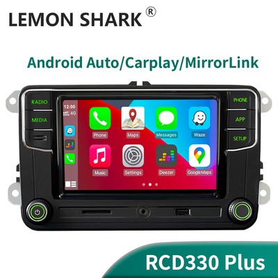 RCD330 CarPlay NONAME Original Car Radio Stereo 6RD035187B Green Light ...