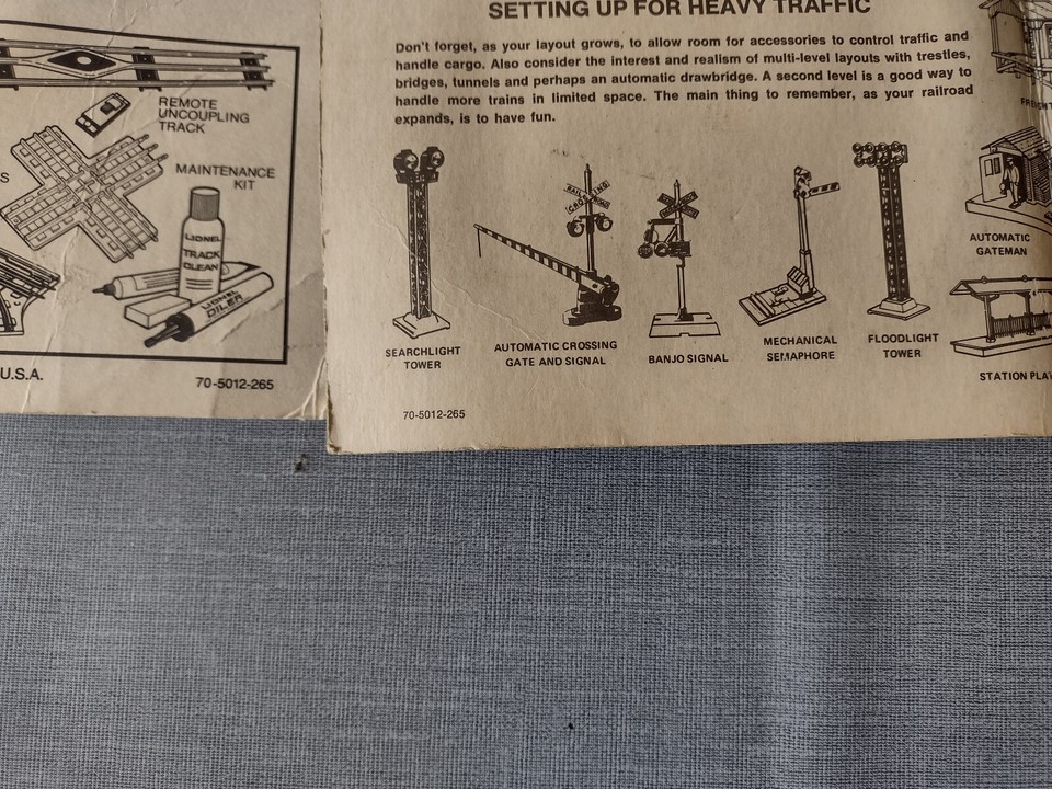 Lionel Four Curved Tracks 027 Gauge 9 1/2 in Sections - 6-0512 - Two ...