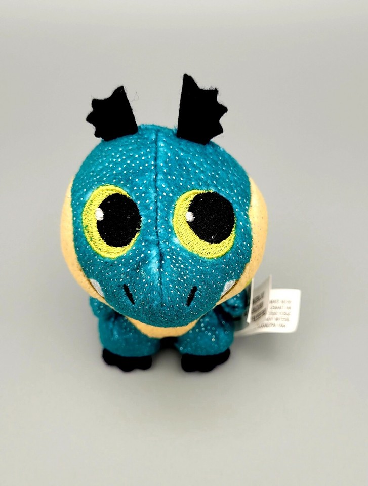 Sparkly Blue GRONCKLE 4" Plush from DreamWorks How to Train Your Dragon ...