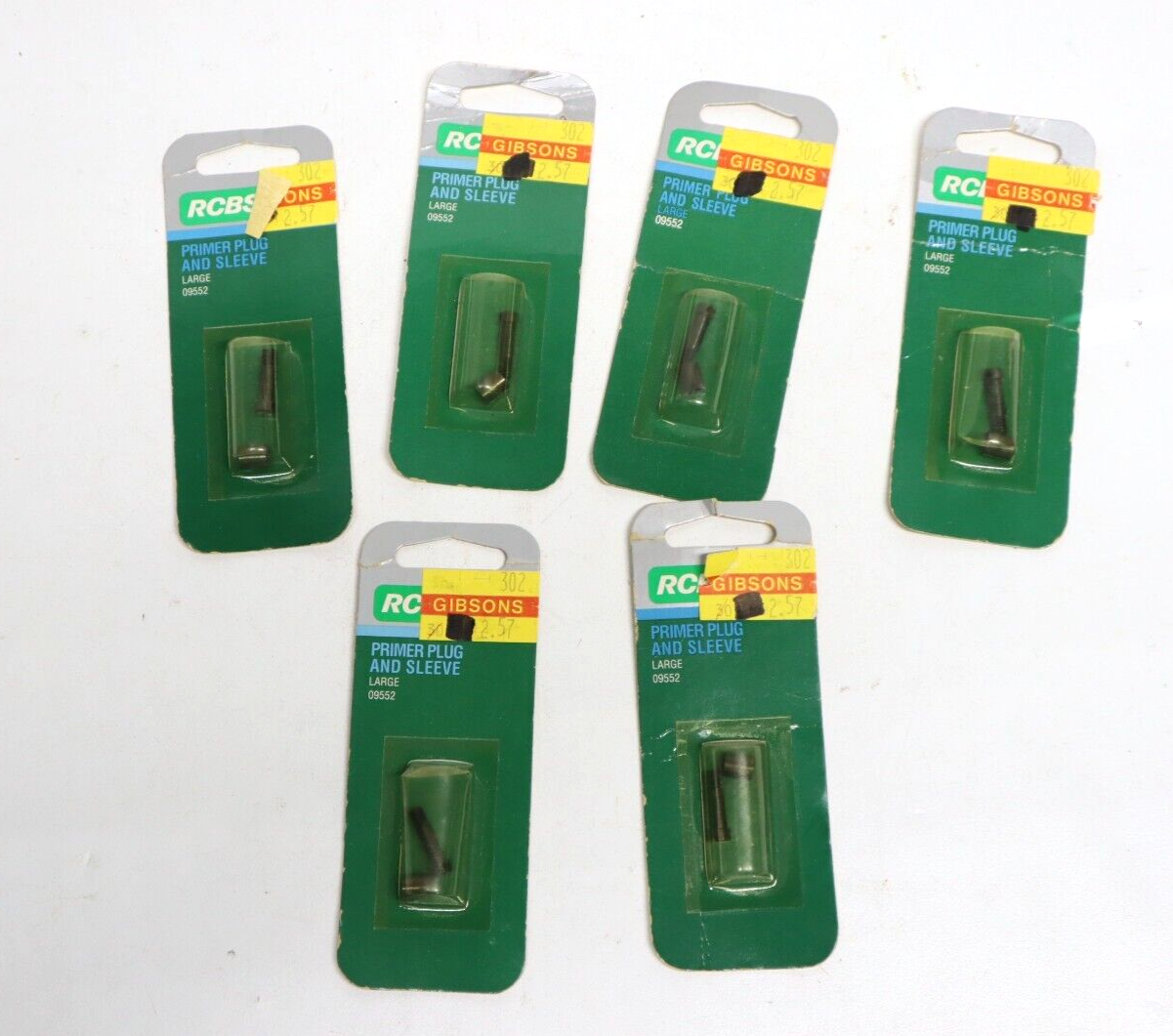 Lot 6 RCBS Primer Plug, Sleeve and Spring, Large, mpn #9552, NIP | eBay
