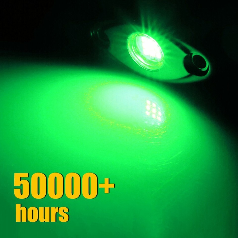 16PCS Green Undercar LED Underglow Underbody System Light Neon Lamp ...