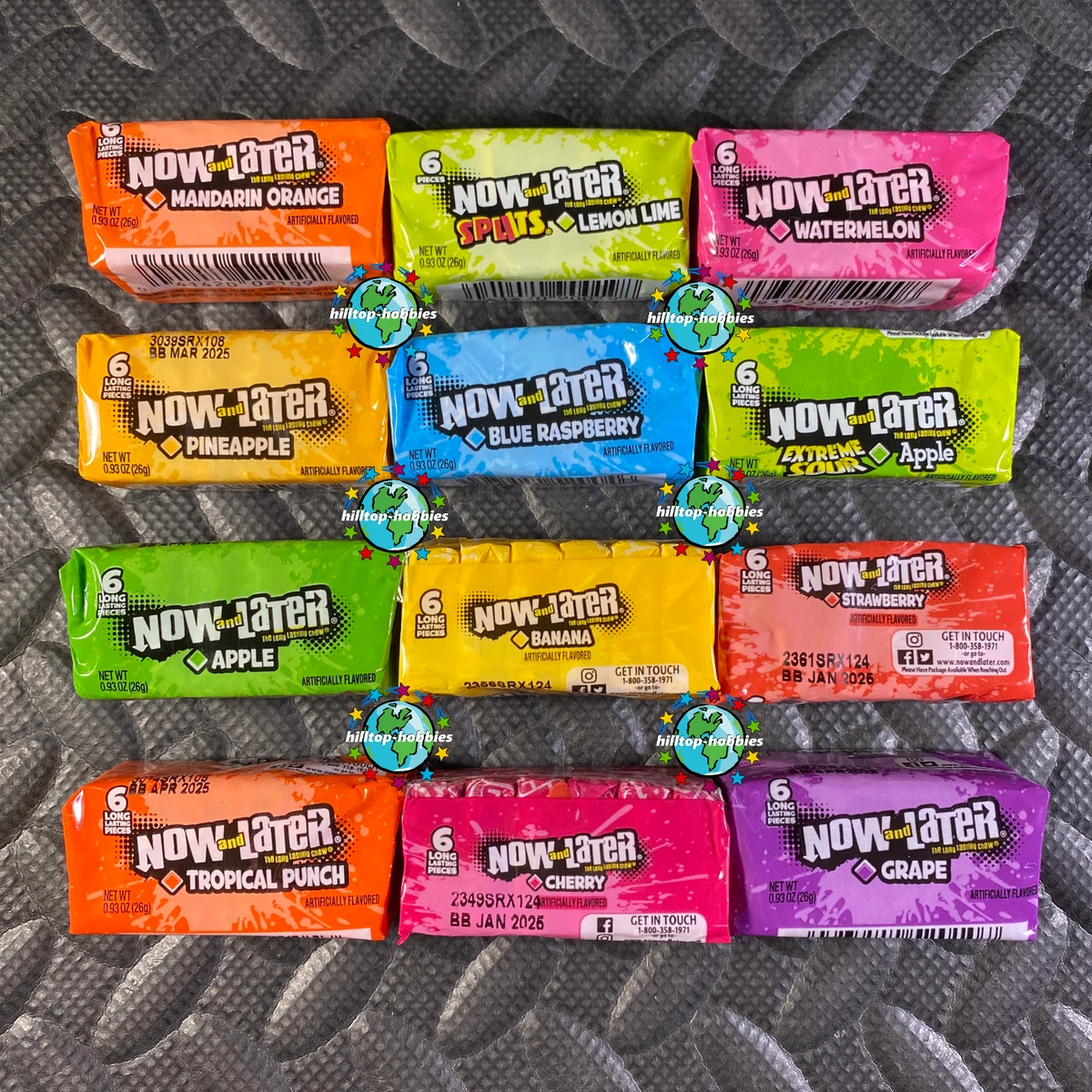 Now And Later Candy Flavors