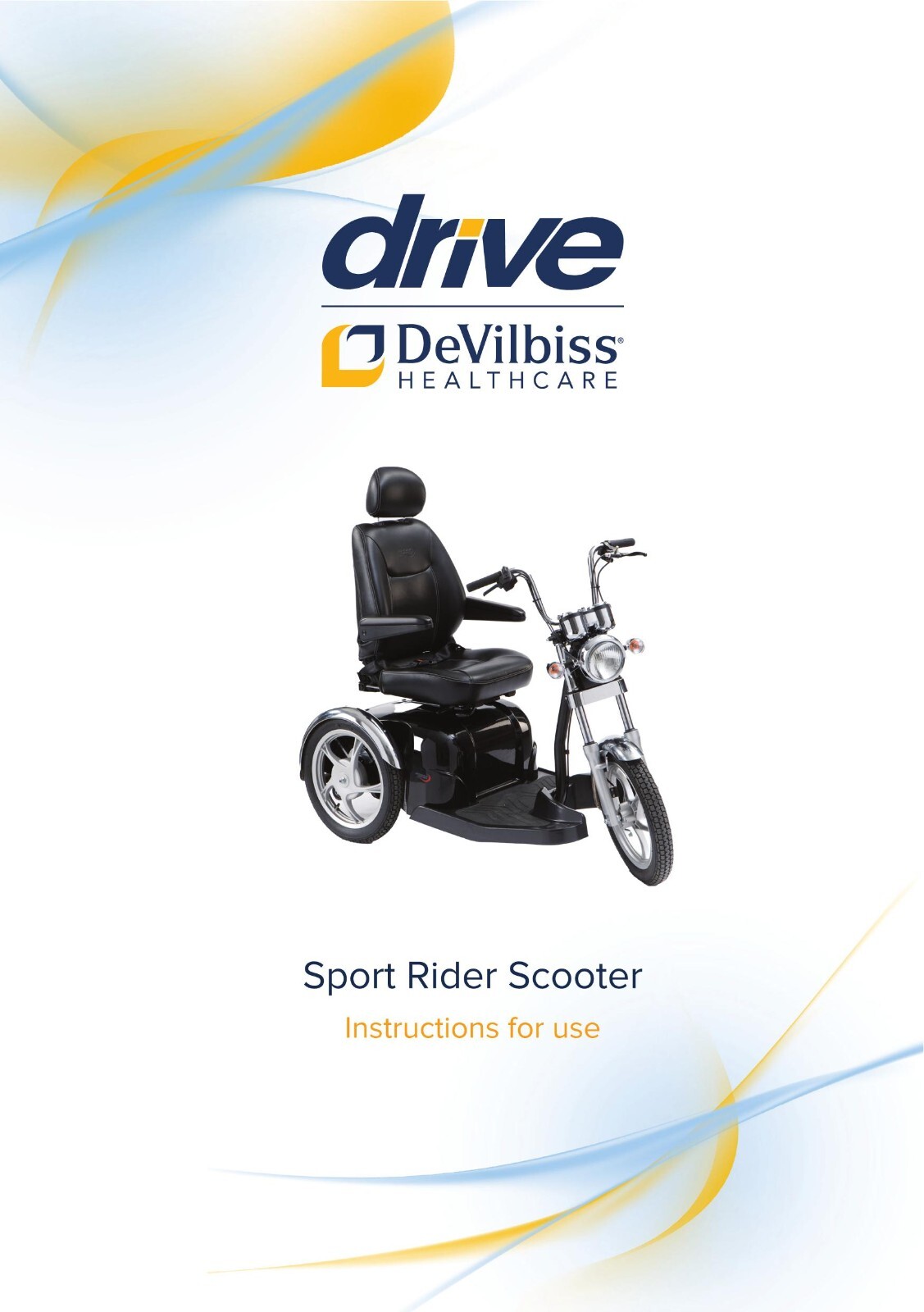DRIVE DeVILBISS - MOBILITY SCOOTER - OWNERS MANUAL- PRINTED TO ORDER | eBay