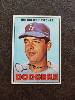 JIM BREWER 1967 TOPPS BASEBALL CARD # 31 LOS ANGELES DODGERS | eBay