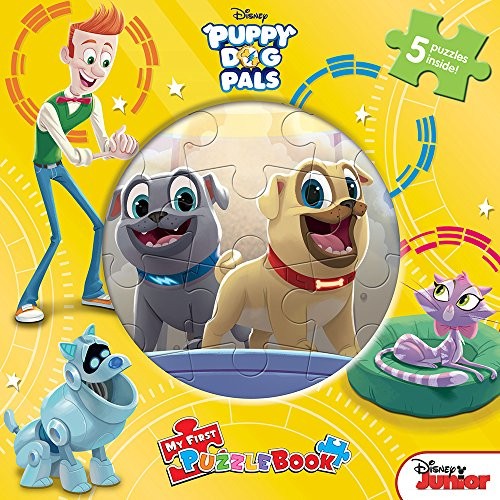DISNEY JR. PUPPY DOG PALS MY FIRST PUZZLE BOOK By Phidal Publishing Inc ...