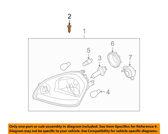 Hyundai OEM Genesis Headlight Head Light Lamp-headlamp Assembly Bolt ...
