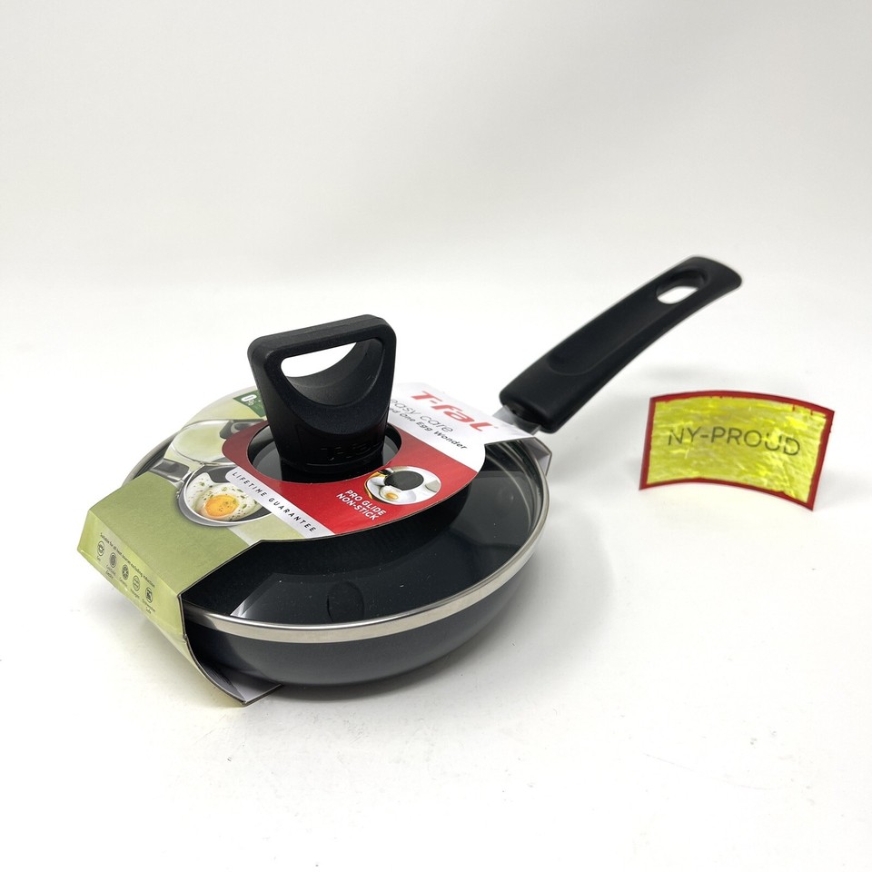 Small Frying Pan Tfal Nonstick 5 Inch With Lid Covered One Egg Wonder ...