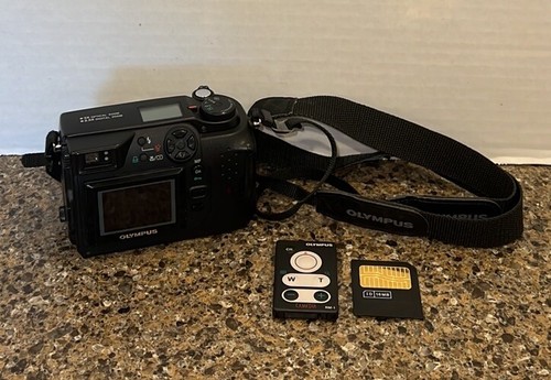 Olympus Camedia C-3030 Digital Camera W/Remote 3.3MP Plus Smart Media ...