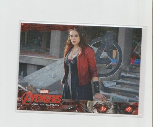 Avengers Age of Ultron Silver Parallel Trading Card # Scarlet Witch ...