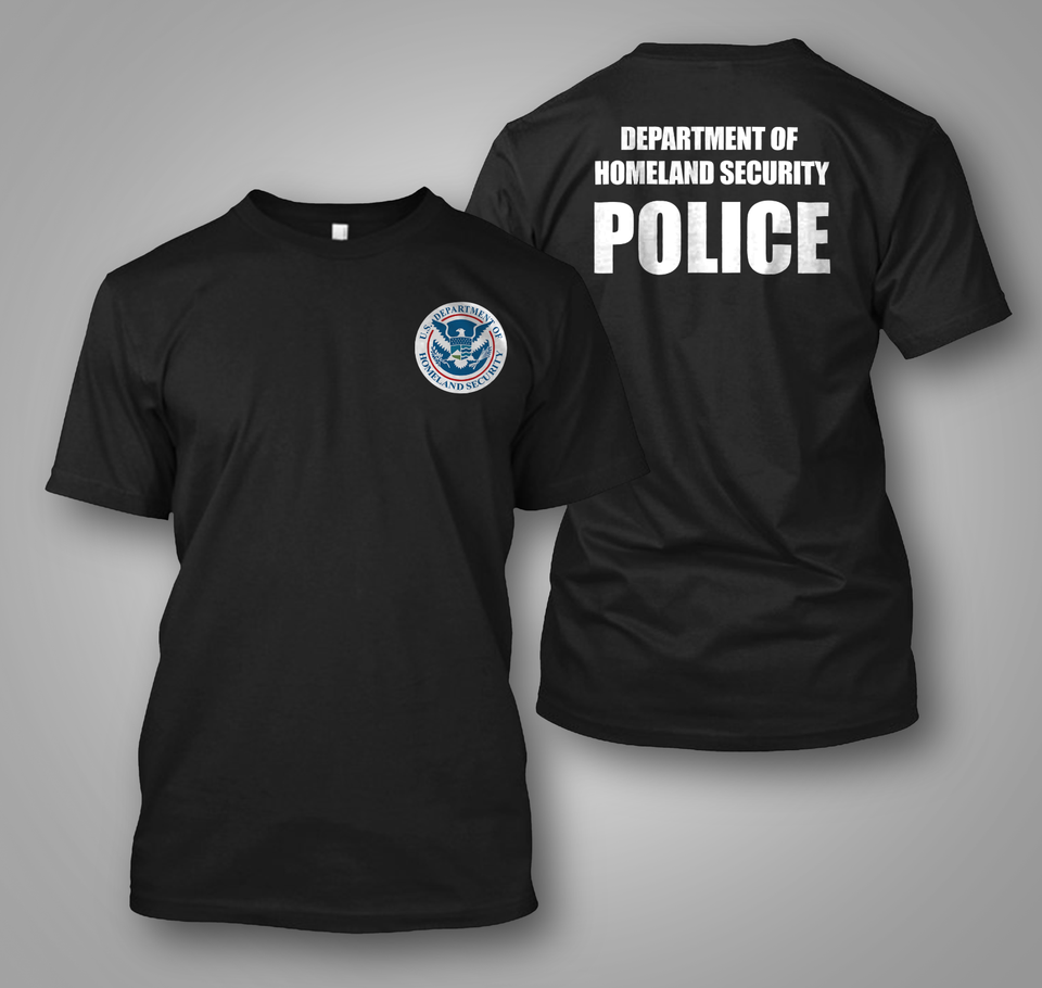 SECURITY POLICE Logo - custom men's T-Shirt Tee | eBay