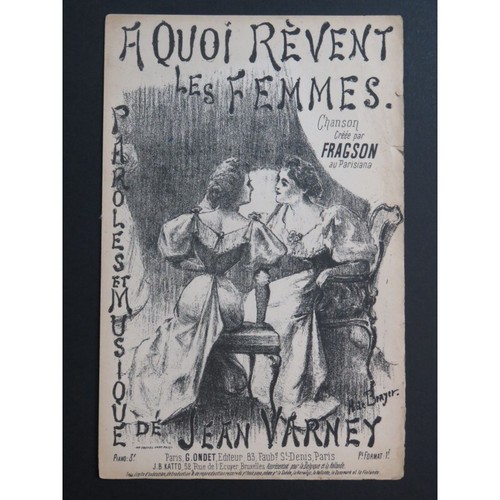 A quoi rêvent les Femmes Jean Varney Chant | eBay