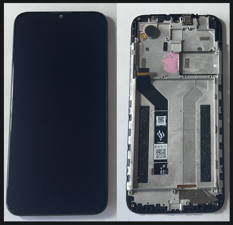 CRICKET INFLUENCE V350C LCD Display Touch Screen Digitzer + Frame Part ...