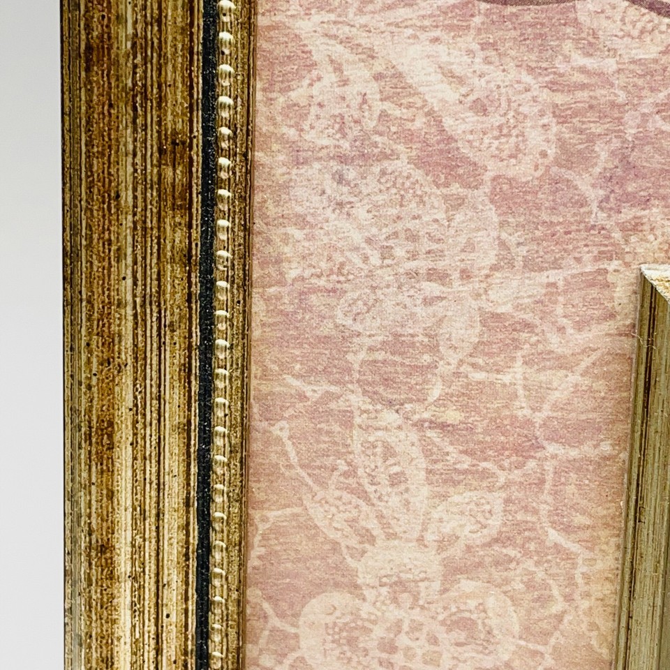 EUC "Live, Love, Laugh" Double Photo Frame, Hanging & Easel-Back, For 3 ...