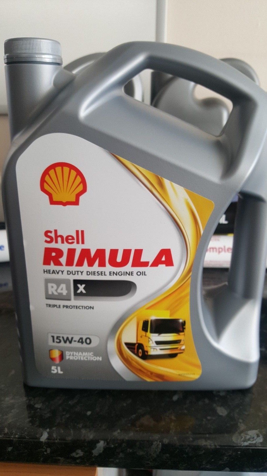 Engine Oil Shell Rimula Rt4 X Triple Protection 15w-40 Heavy Duty ...