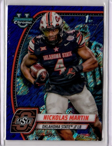 2024 Bowman U Chrome - Nickolas Martin Purple Shimmer #199 - OSU | eBay