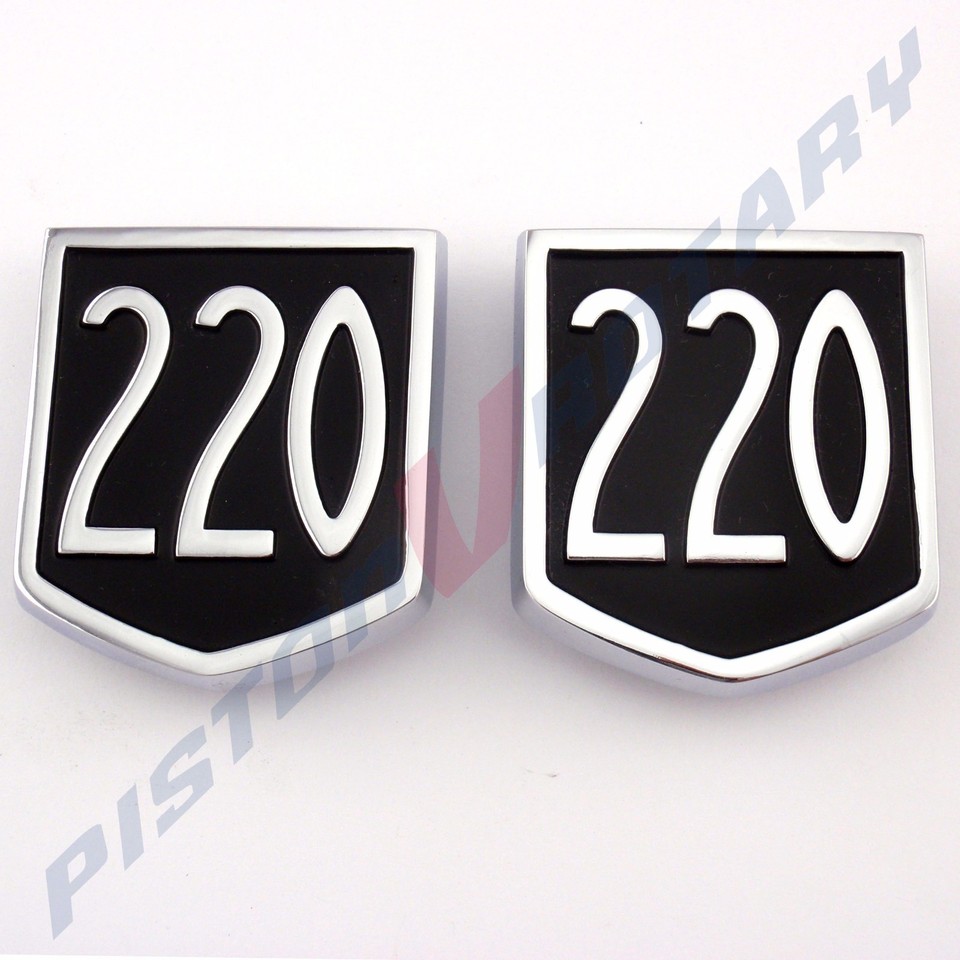 220 Shield CORTINA Rear Quarter Guard Panel Badges x2 , for FORD MK1 ...