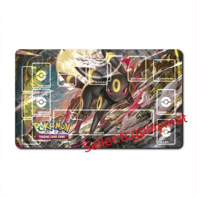 Umbreon Pokemon Playmat TCG Card Game Play Mat Gaming Desk Mat Mouse ...
