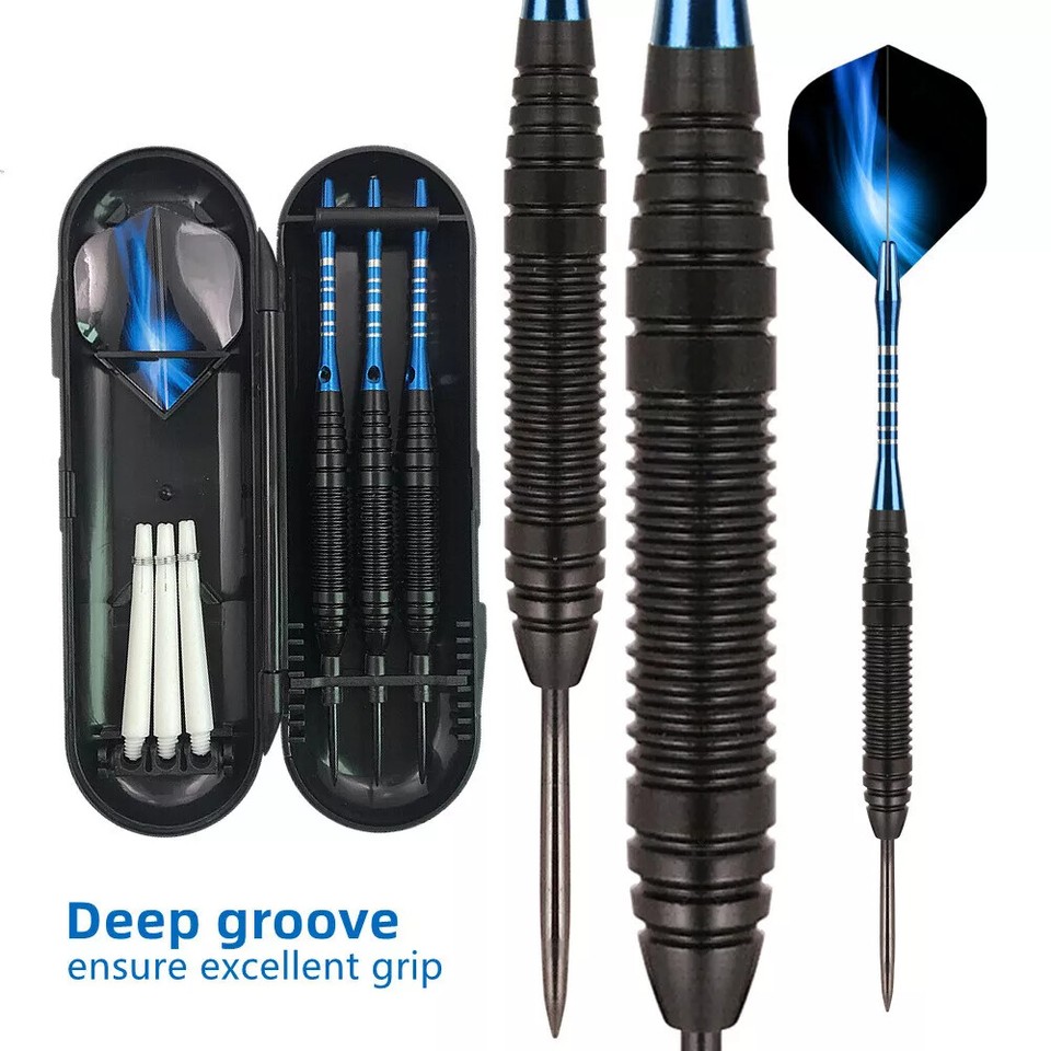 GOODARTS® 3Pcs 24/22g Tungsten Steel Tip Darts Competition Steel Needle ...
