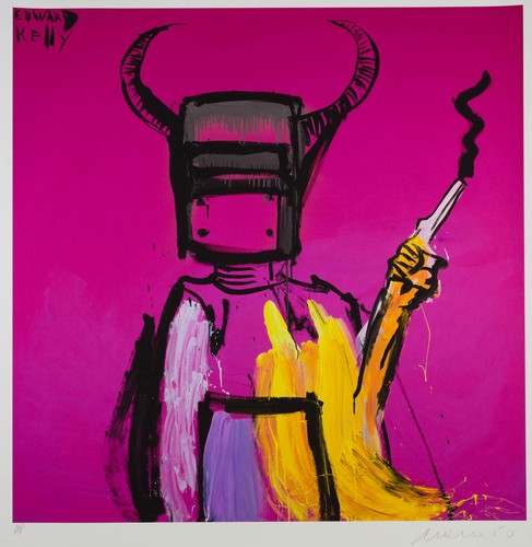 Adam CULLEN Edward Kelly SIGNED artist proof archival pigment print ...