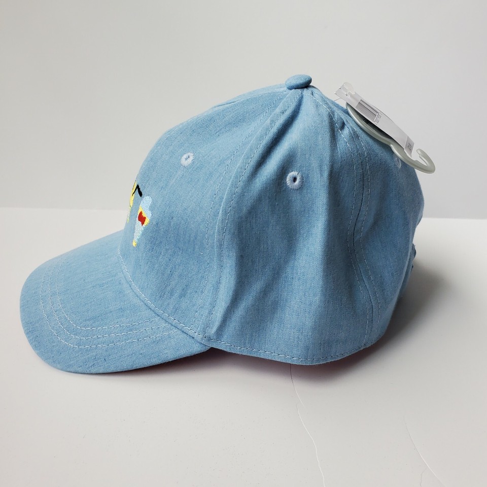 Disney Parks Mickey Pluto Donald Ice Cream Adjustable Denim Baseball ...