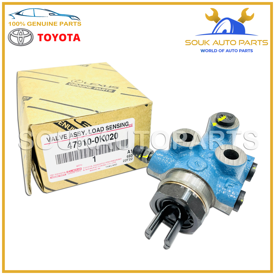 47910-0K020 Genuine Toyota VALVE ASSY, LOAD SENSING PROPORTIONING ...