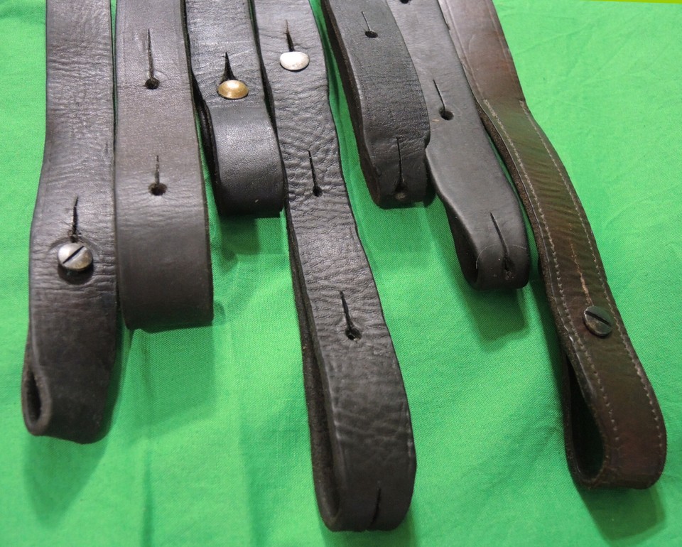 Good, *Modified* Yugo Yugoslavian SKS / Mauser Leather Sling w/Metal ...