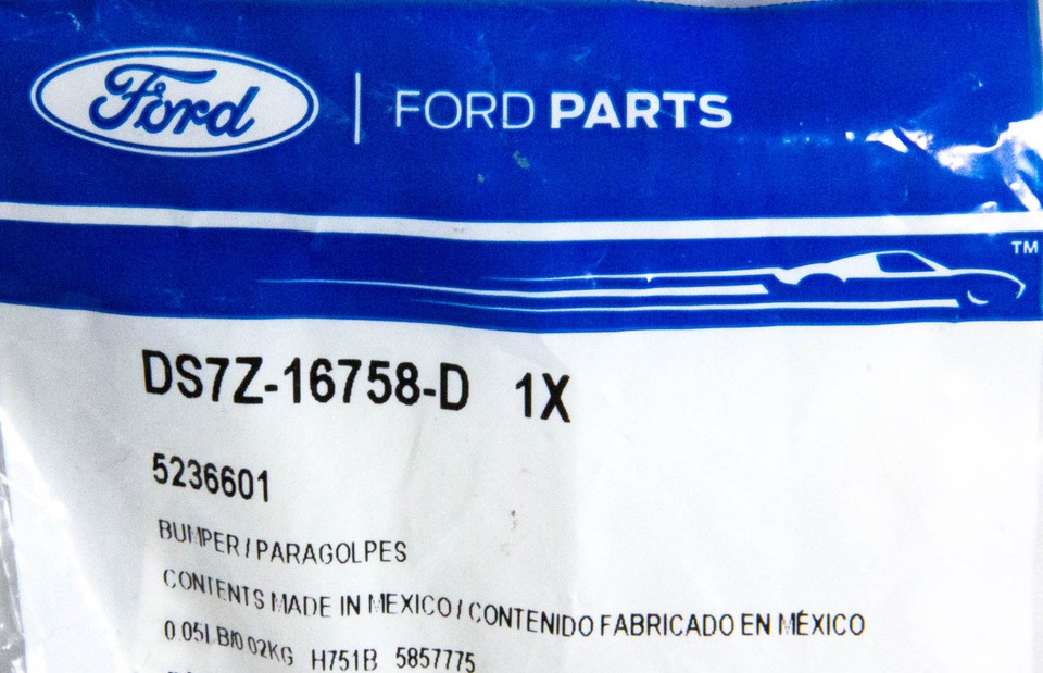 2013-2020 Ford Fusion MKZ Hood Bumper Stopper and Bracket LH Driver ...