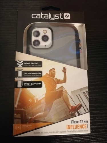 Catalyst Influence Series Case for iPhone 12 Pro -Stealth Black | eBay