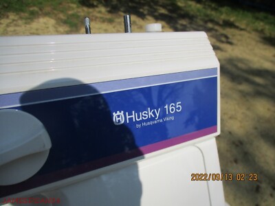 HUSQVARNA VIKING HUSKY 165 SEWING MACHINE W FOOT PEDAL NO CASE | eBay