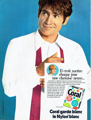 publicité Advertising 0922 1969 lessive Coral garde le nylon blanc | eBay