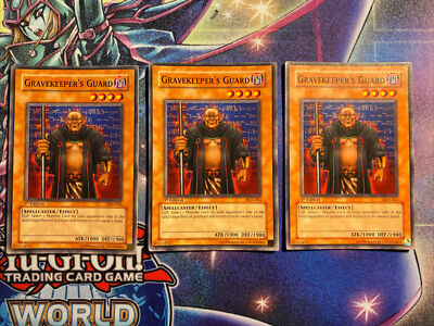 (AA) Gravekeeper's Guard - PGD-061 - 1st - Yu-Gi-Oh Playset (x3) LP | eBay