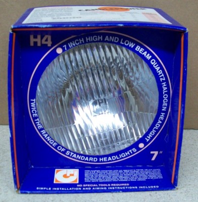 NOS Candlepower 7 Lamp W/ H4 Quarts Bulb 12-1078 | eBay