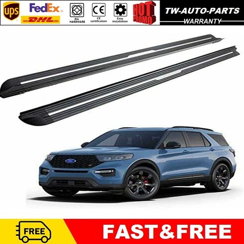 2Pcs Side Step Pedal Running Board Nerf Bar Fit for Ford Explorer 2020 ...
