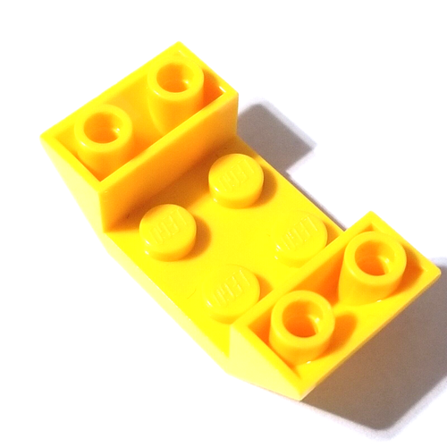 LEGO 2x4 Slope Brick 45 Degree Double Inverted Part 4871 Yellow | eBay