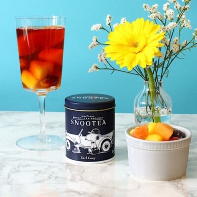 Peanuts Snoopy Tea Project SNOOTEA Earl Grey 5 tea bags in Tin Official ...