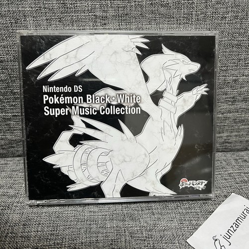 Pokemon Black/White Super Music Collection Soundtrack 4 CD Album ...
