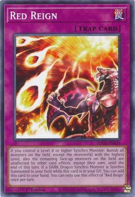Red Reign Common The Crimson King YuGiOh Card | eBay
