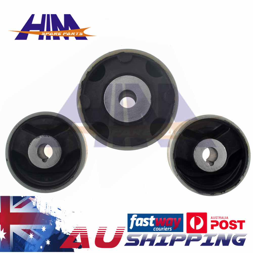 3PCS Rear Diff Bush Kit For Ford Fairlane Fairmont Falcon BF FG FG-X ...