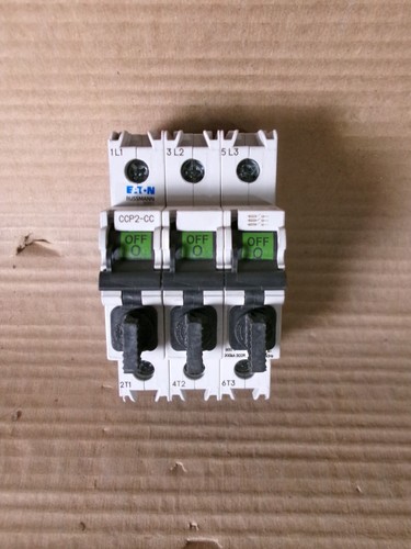 New Eaton CCP2 CCP2-3-30CC Din Rail Mount Circuit Breaker NNB FLAWED ...