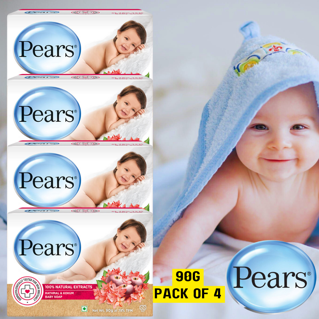4 Pack of Pears Sri Lankan Rathmal and Kokum Baby Soap Soap 90g | eBay